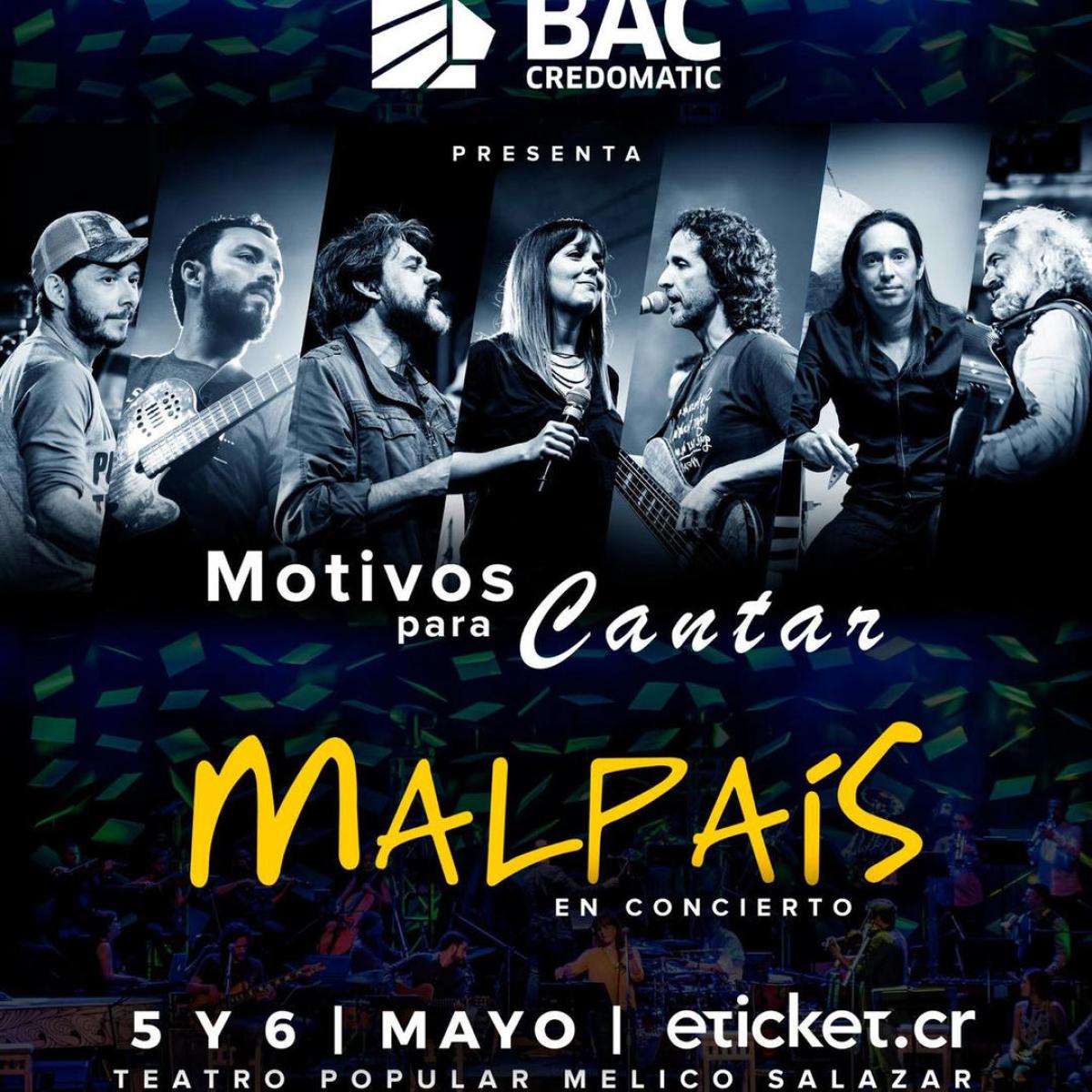 Concierto: Motivos para Cantar - Malpaís| Teatro Popular Melico Salazar | Ministerio de Cultura ...